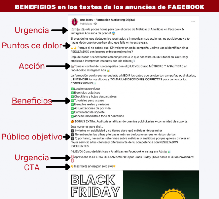 14 Ejemplos de Copy anuncios Facebook EFECTIVOS en 2024